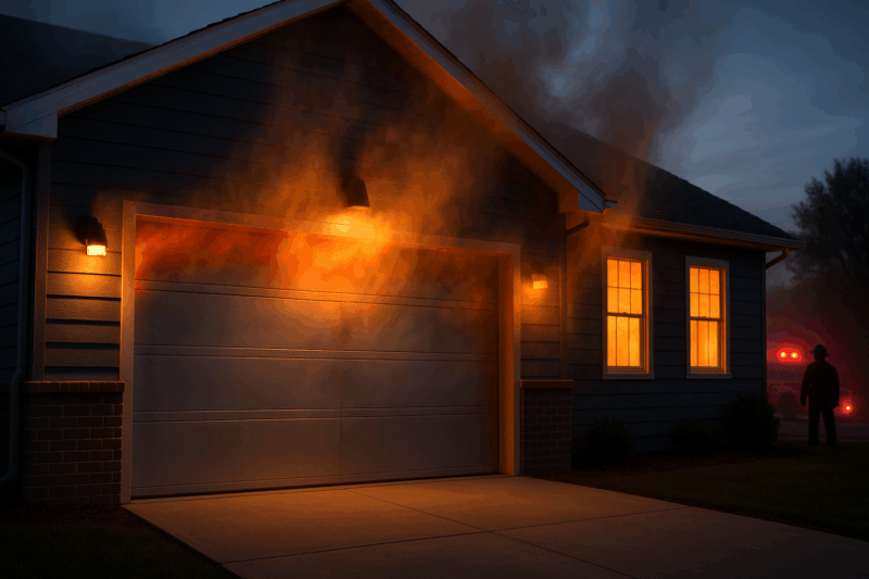 How Your Garage Door Can Prevent House Fires From Spreading