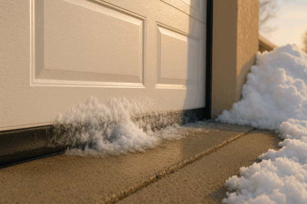 Most Effective Ways to Prevent Ice Damage on Garage Doors
